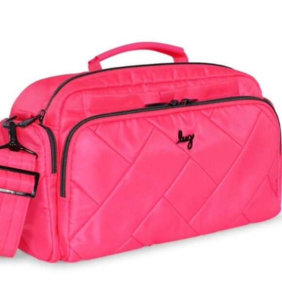 lug | Bags | Lug Trolley 2 Crossbody Bag Magenta Neon Hot Pink Nwt ...